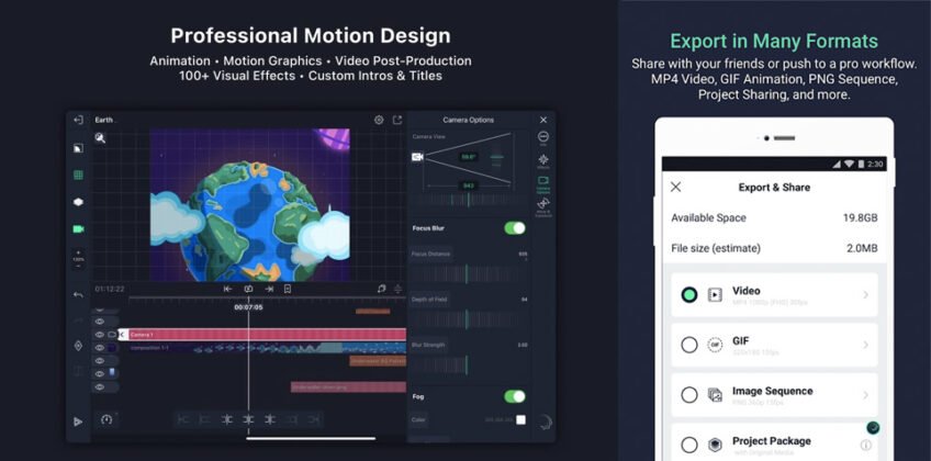 Alight Motion First Professional Motion Design App - Cyber Sectors